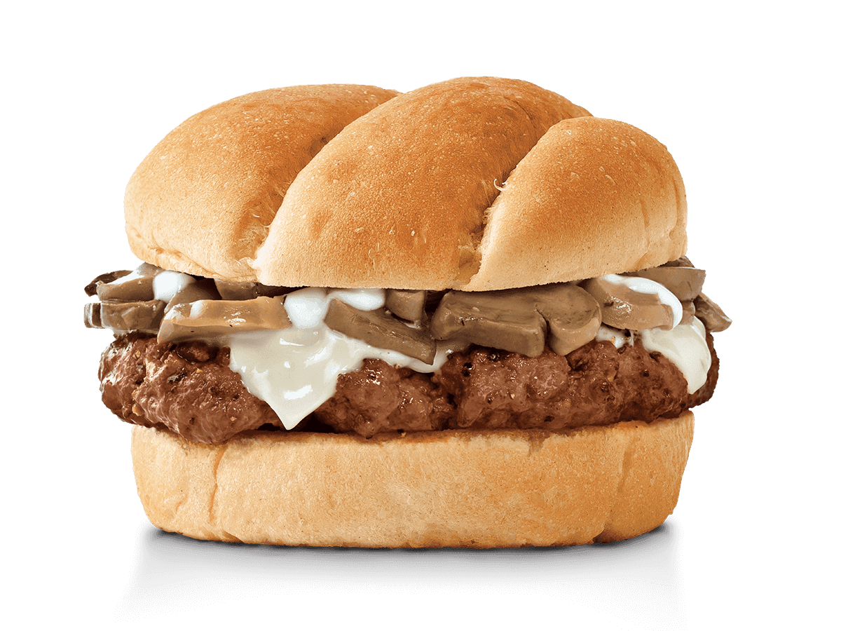 Swiss Mushroom Burger | Runza